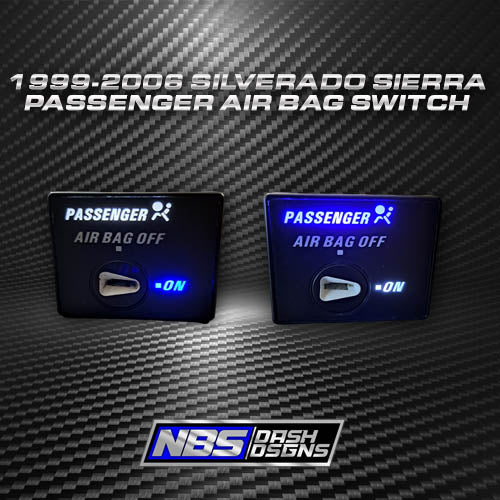 1999-2006 Silverado Sierra Passenger Air Bag Switch – Nbsdashdsgns